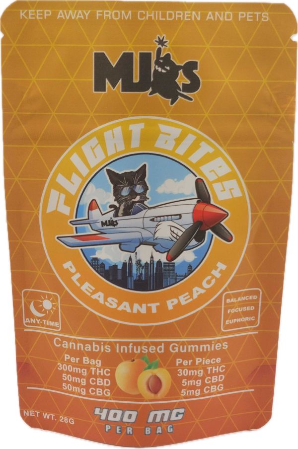 Buy MJ’S FLIGHT BITES (800MG) PLEASANT PEACH at EMPIRE CANNABIS CLUBS ...